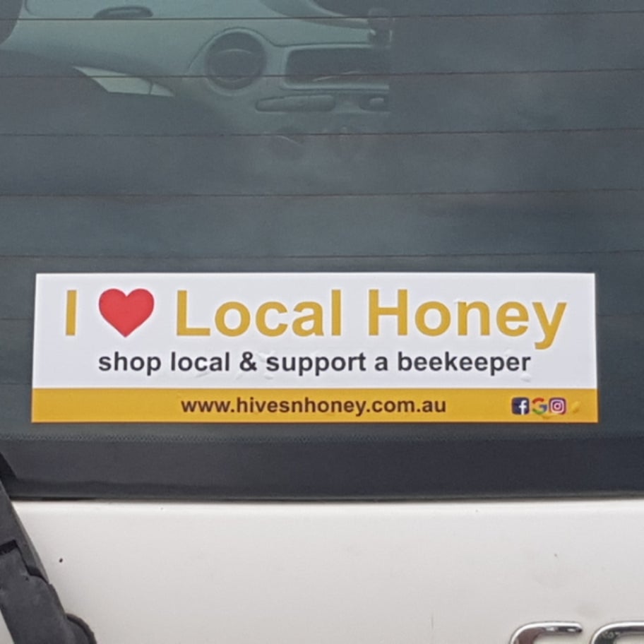 I Local Honey Bumper Sticker